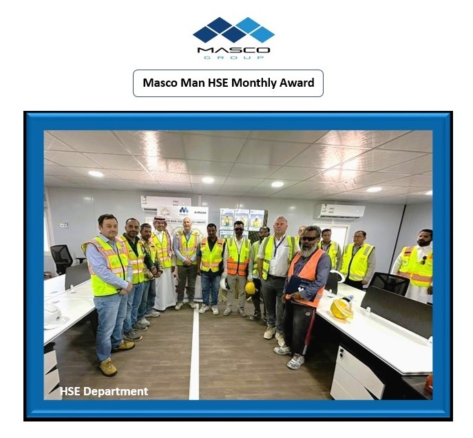 MASCO » MASCO MAN HSE Monthly Award
